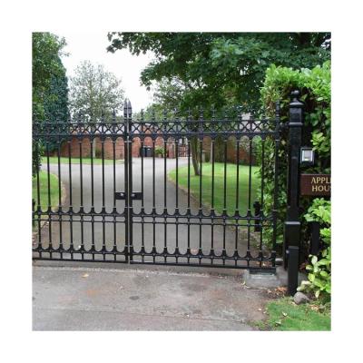 Cina Aluminum Farm Wrought Iron Driveway Gate House Laser Cut Main Gates in vendita