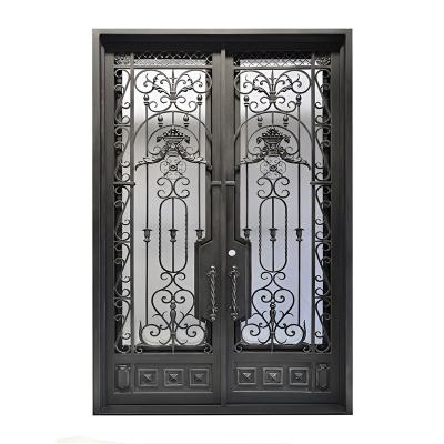 Cina 3D Oem Odm Cad Design, Customizable House Villa Garden Luxury Driveway Wrought Iron Gate in vendita