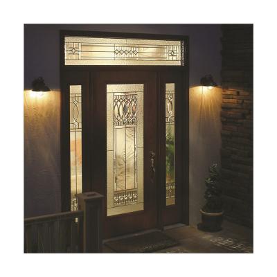 Cina Front Security Wrought Iron Double Door Entry Decorative Arched Entrance in vendita
