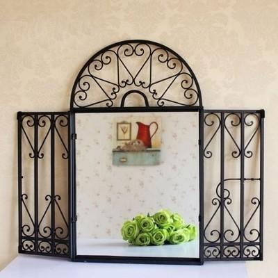 Cina Galvanized Cast Iron Window Custom Made Wrought Iron Steel Fixed Decorative Ornaments Window in vendita