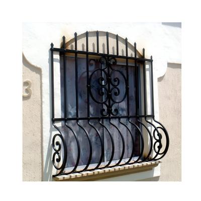 Cina Customize wrought iron window galvanized wrought iron window grills in vendita