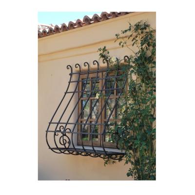 Cina Factory cast iron window wrought ornamental iron design window in vendita