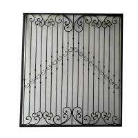 China Galvanized Decorative Wrought Iron Window Guards Eco Friendly Style for sale