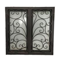 China Galvanized Decorative Wrought Iron Window Guards Eco Friendly Style for sale