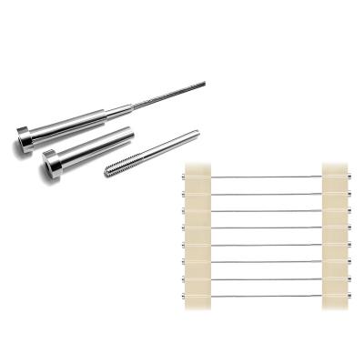 Cina 316 Stainless Steel Tensioner Terminal Fitting Kits With Cap Without Holes For Cable Railing in vendita
