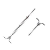 China Adjustable Cable Railing Hardware 180 Degree Angle Swage Cable Fitting Kit for sale