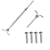China Adjustable Cable Railing Hardware 180 Degree Angle Swage Cable Fitting Kit for sale