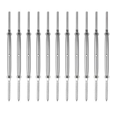 China Stainless Steel Wire Rope Railing Fittings 1/8