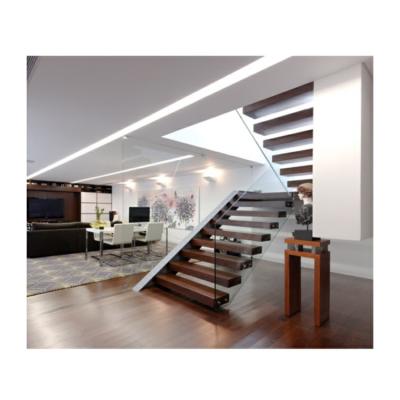 中国 Factory apartment wooden doors design one beam wooden straight ladder 販売のため