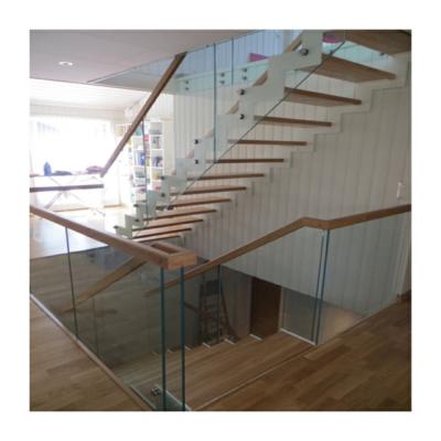 中国 Wholesale agent cable railing straight staircase furniture wooden stairs 販売のため