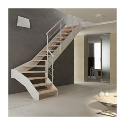 Cina Customized top quality imported straight stairs wood treads staircase in vendita