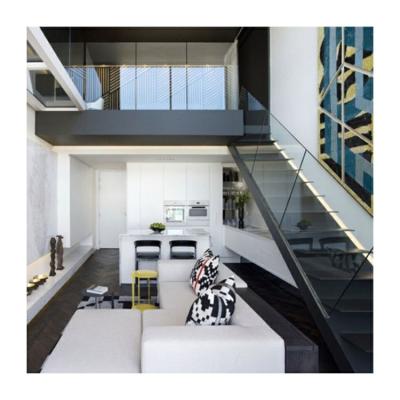 中国 Competitive price time-proof straight stairs how to build wood staircase 販売のため