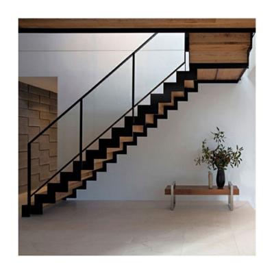 Cina Credit guarantee l shaped winder stairs wooden steps staircase in vendita