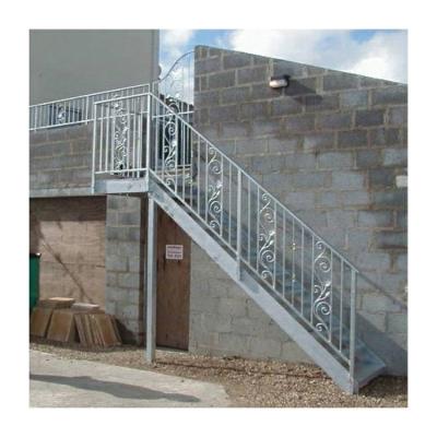 中国 Modern indoor stairs stainless steel handrails stainless steel cable railing staircase 販売のため