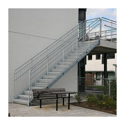 中国 Indoor stone stairs industrial mild steel cast iron steel structure staircase 販売のため