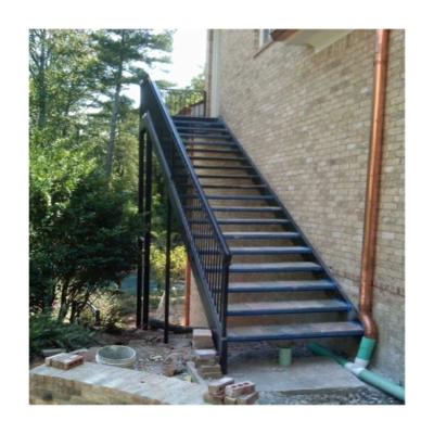 中国 Unique stairs indoor decorative steel new style steel staircase 販売のため