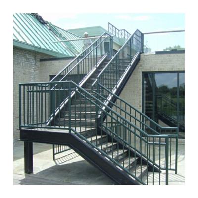 中国 Modern stair galvanized steel stainless steel staircase 販売のため