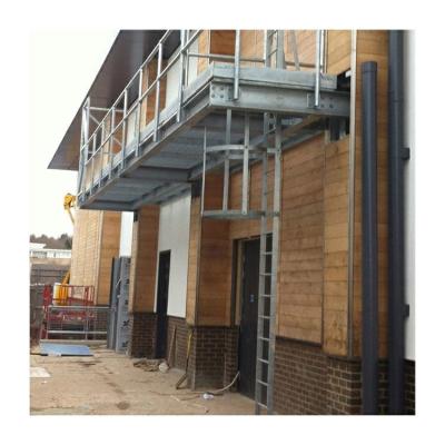 中国 Circular stairs australian standard steel beam glass and metal staircase 販売のため
