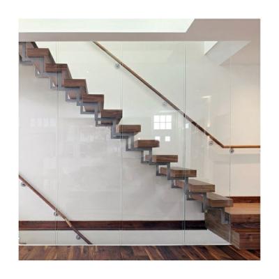 中国 Reliable quality straight stair for sale durable wood plastic composite stairs 販売のため