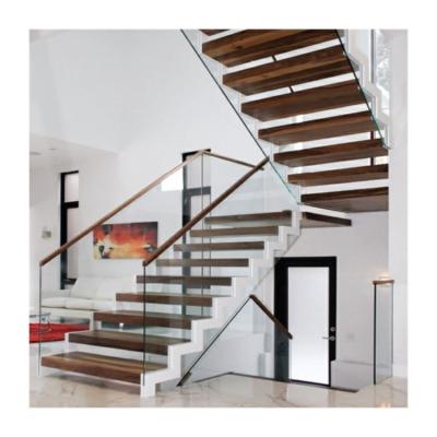 Cina Excellent design u shape straight staircase hard wood stairs in vendita