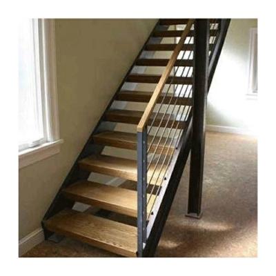 中国 Eco-friendly straight stair lift timber wood stairs 販売のため