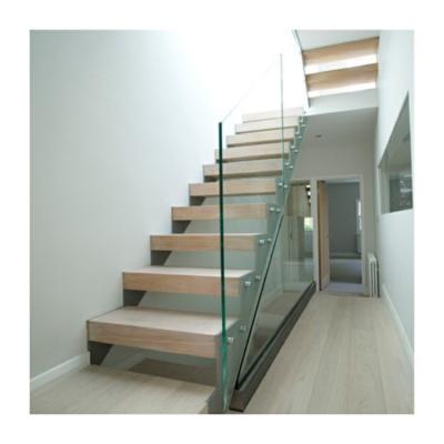 Cina Manufacturer nterior Straight Granite Stairs special wood railing staircase in vendita