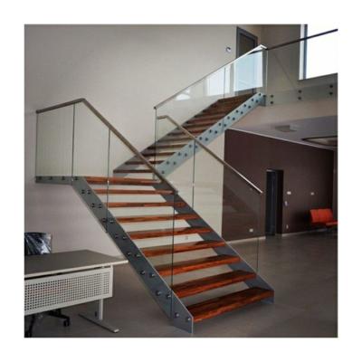 China China straight staircase for indoor wooden box steps stair Te koop