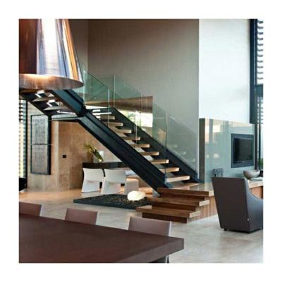 China China straight staircase for indoor wooden box steps stair Te koop
