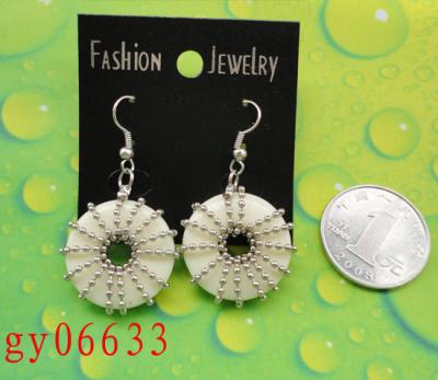 China Bead made of resin ring earrings earrings jewelry for sale