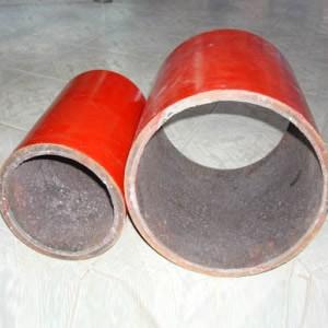 China Abrasion resistant ceramic lined pipe for sale