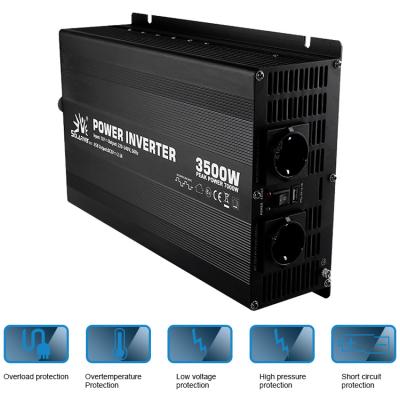Cina Il quadrato 3500W 220V ha modificato l'invertitore di potere di sinusoide a una uscita in vendita