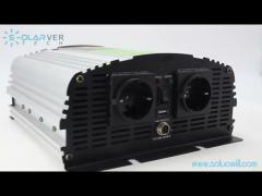 USB invertitore della sinusoide modificato 1500 watt, invertitore quadrato di alluminio della sinusoide