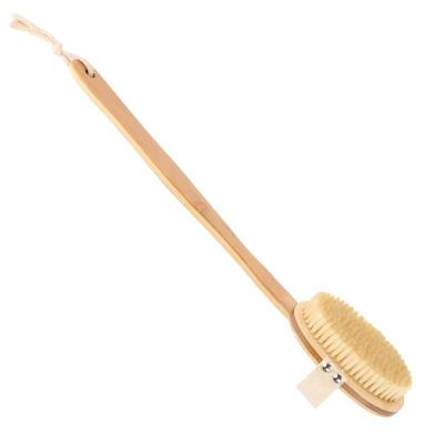 China Bristle Sisal Custom Logo Houten doucheborstel voor exfoliëren en huidverzorging Te koop
