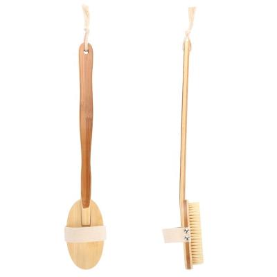 China Bristle Sisal Custom Logo Houten doucheborstel voor exfoliëren en huidverzorging Te koop