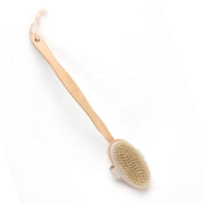 China OEM Afneembare lange handgreep Body Scrub Brush Droge huid Cellulitisbehandeling Te koop
