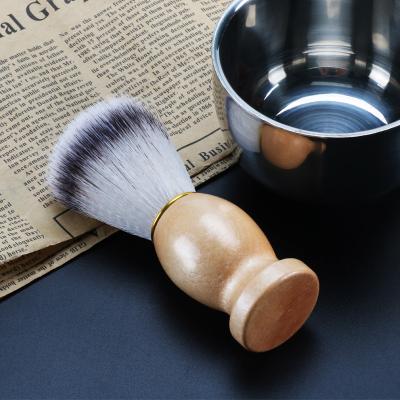 Cina Personalizzazione colore spazzola da barba morbida per la cura dei capelli del viso maschile in vendita