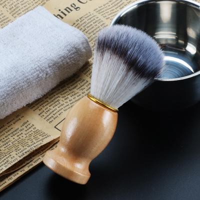Cina Personalizzazione colore spazzola da barba morbida per la cura dei capelli del viso maschile in vendita