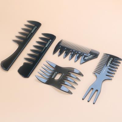 China Professional Barber Combs Multi Shape Oil Hair Comb Salon Styling Tools for sale