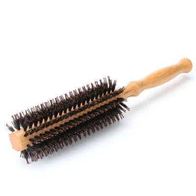 Cina Spazzola per capelli in legno a manico lungo per capelli ricci Design ergonomico in vendita