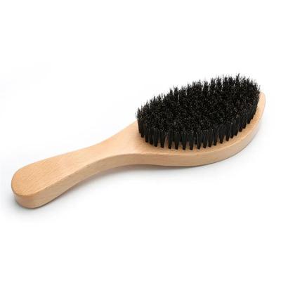 Китай Custom Logo 360 Wave Brush Длинная деревянная ручка для мужчин Мягкая жесткая кабана продается