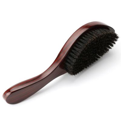 Cina Beach Wood Handle Men's Beard Brush 360 Curve Wave Brush per un aspetto elegante e definito in vendita