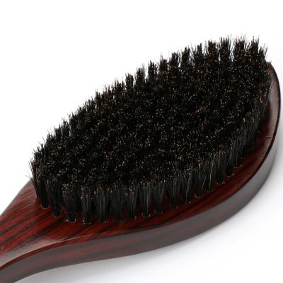 Cina Beach Wood Handle Men's Beard Brush 360 Curve Wave Brush per un aspetto elegante e definito in vendita