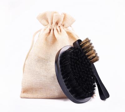 China Beach Wood 360 Wave Baard Brush And Comb Kit Anti-static Op maat gemaakte verzorgingsbehoeften Te koop