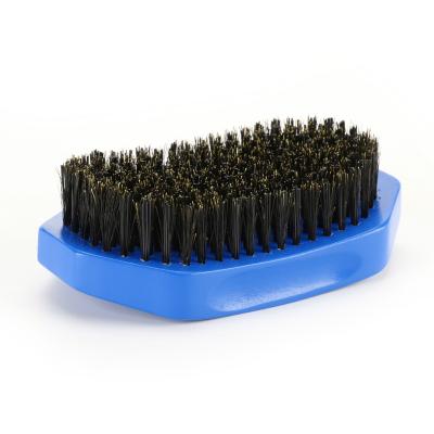 China Wooden Handle 360 Wave Brush 12.6cm Boar Bristle for Men for sale