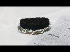Gepersonaliseerde camouflage 360 Wave borstel zachte bocht Palm Extension groei haarborstel