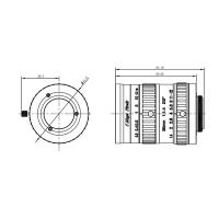 China 5MP C Mount Industrial Computer Vision Camera Lens for sale