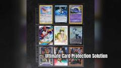 Clear Card Binder Pages Premium Protection for Collections