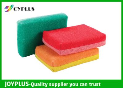 China Kitchen Cleaning Products Nylon Scouring Pad Double Side Personalized Logo for sale