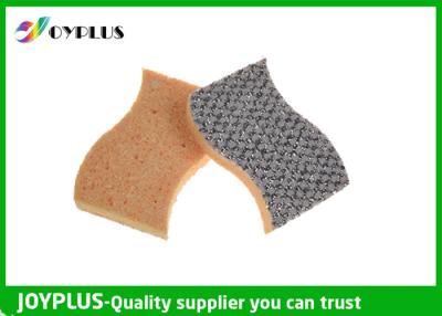 China Cleverly Shaped Sponge With Stainless Steel Side for sale