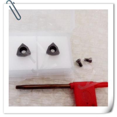China PCD indexable drilling inserts for sale